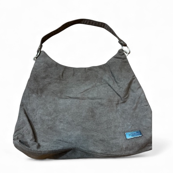 Bella Russo | Bags | Bella Russo Brown Suede Hobo Bag Zipper Closure ...